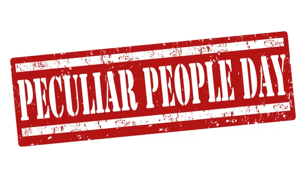 Peculiar people day stamp Stock Vector Image by ©roxanabalint #61412455