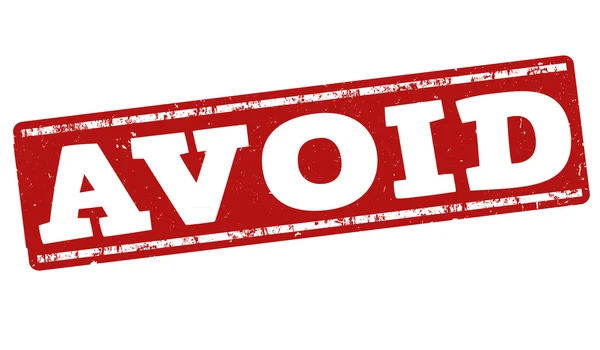 Avoid stamp Vector Images | Depositphotos