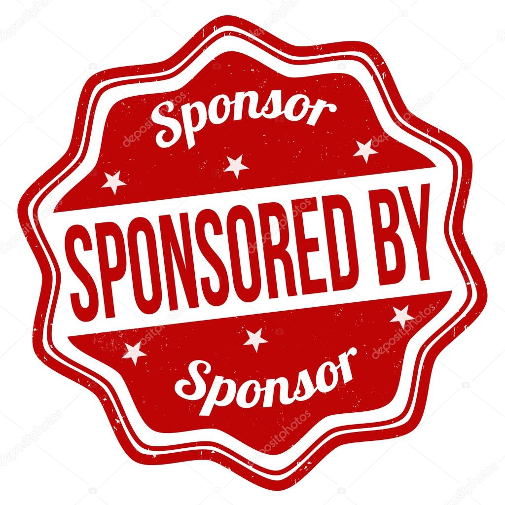 Sponsored by stamp Stock Vector Image by ©roxanabalint #63526145