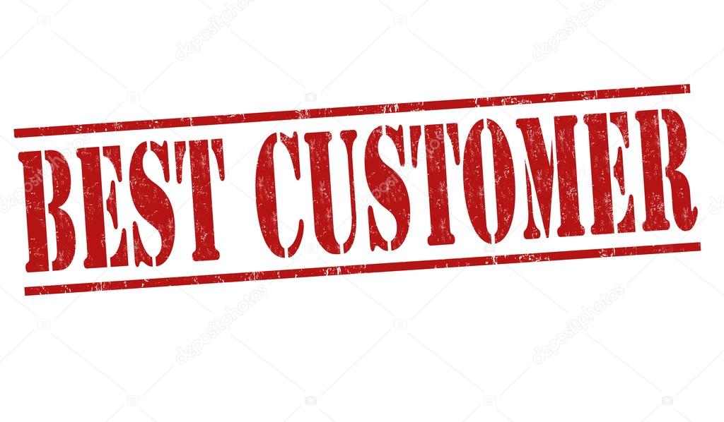 Best customer stamp Stock Vector Image by ©roxanabalint #65211045