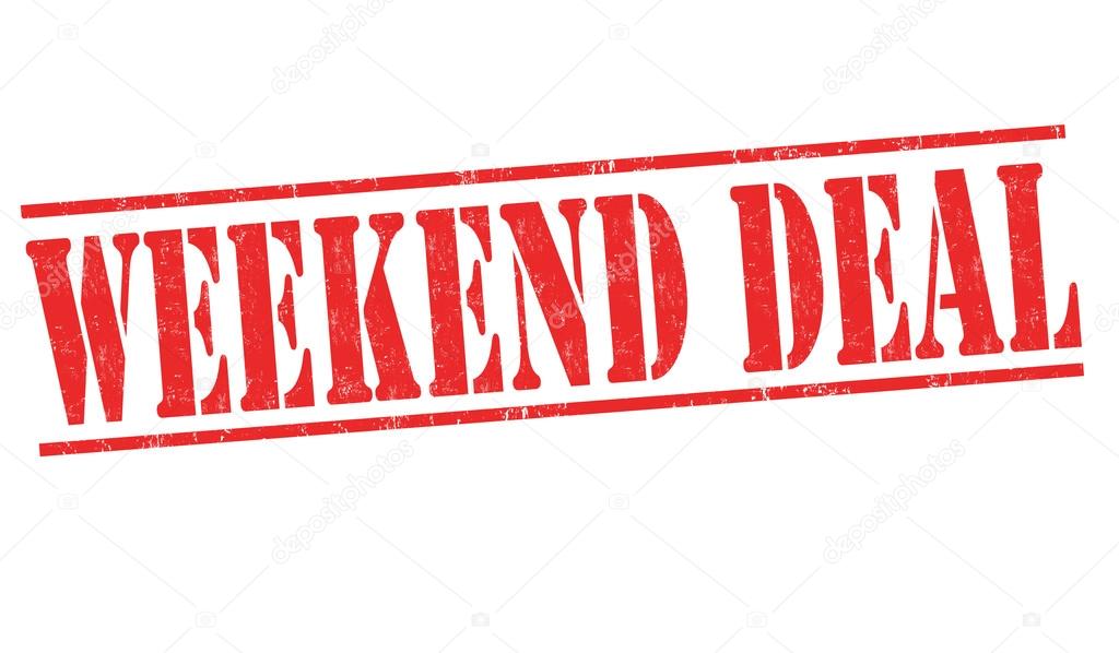Weekend deal stamp Stock Vector Image by ©roxanabalint #65211163