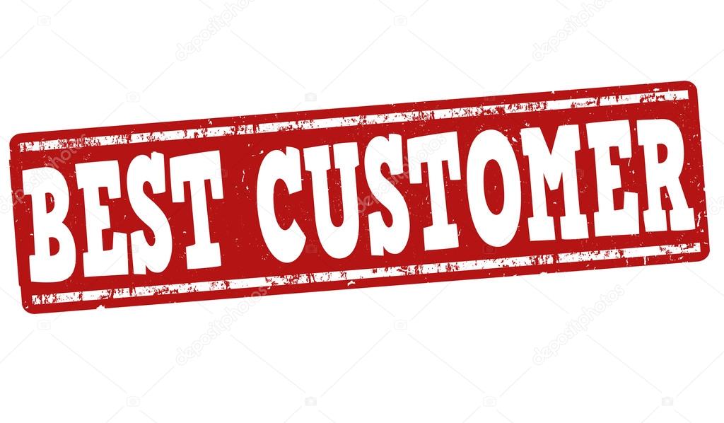 Best customer stamp Stock Vector by ©roxanabalint 65211221