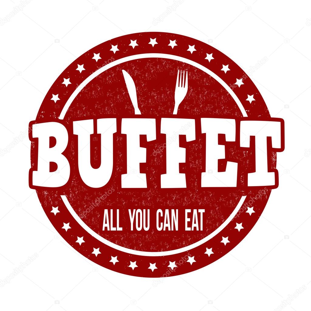 Buffet stamp Stock Vector Image by ©roxanabalint #69862971