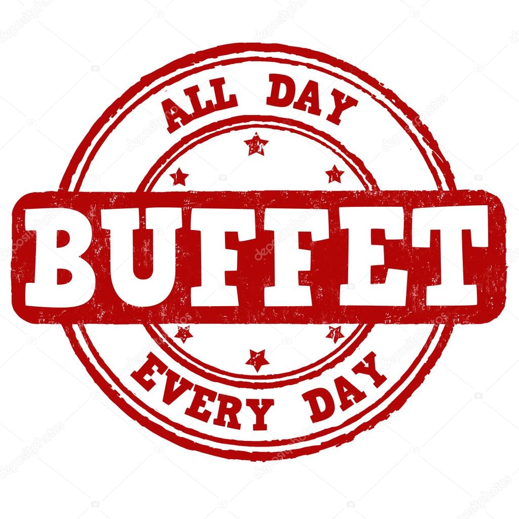 Buffet stamp Stock Vector Image by ©roxanabalint #69863111