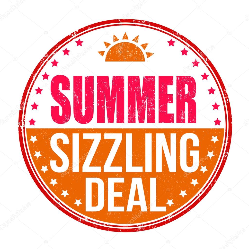 Sizzling summer deal stamp Stock Vector Image by ©roxanabalint #71981277