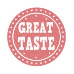 Great taste stamp Stock Vector by ©roxanabalint 72643201
