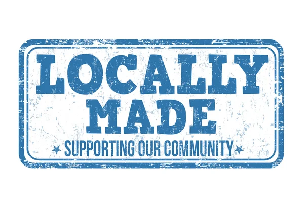 Locally made stamp Stock Vector by ©roxanabalint 74987843