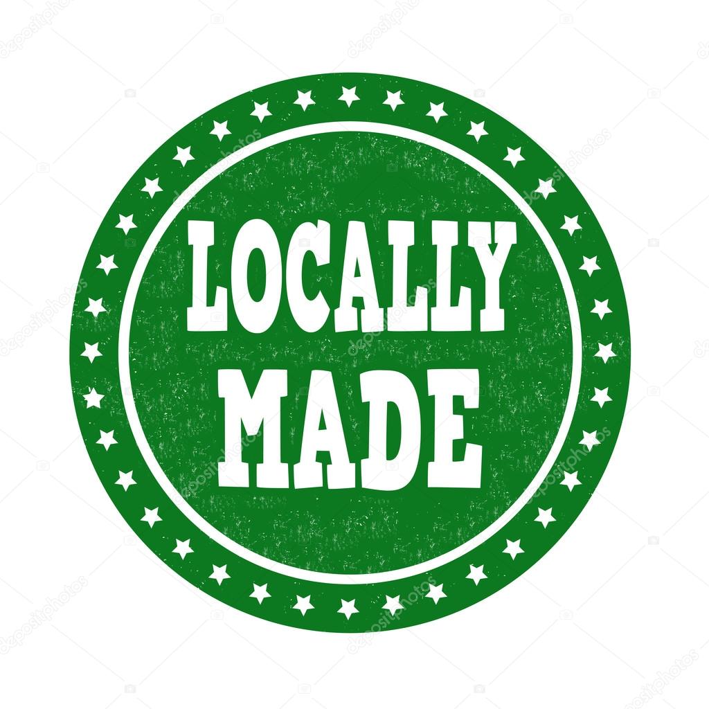 Locally made stamp Stock Vector by ©roxanabalint 74987843
