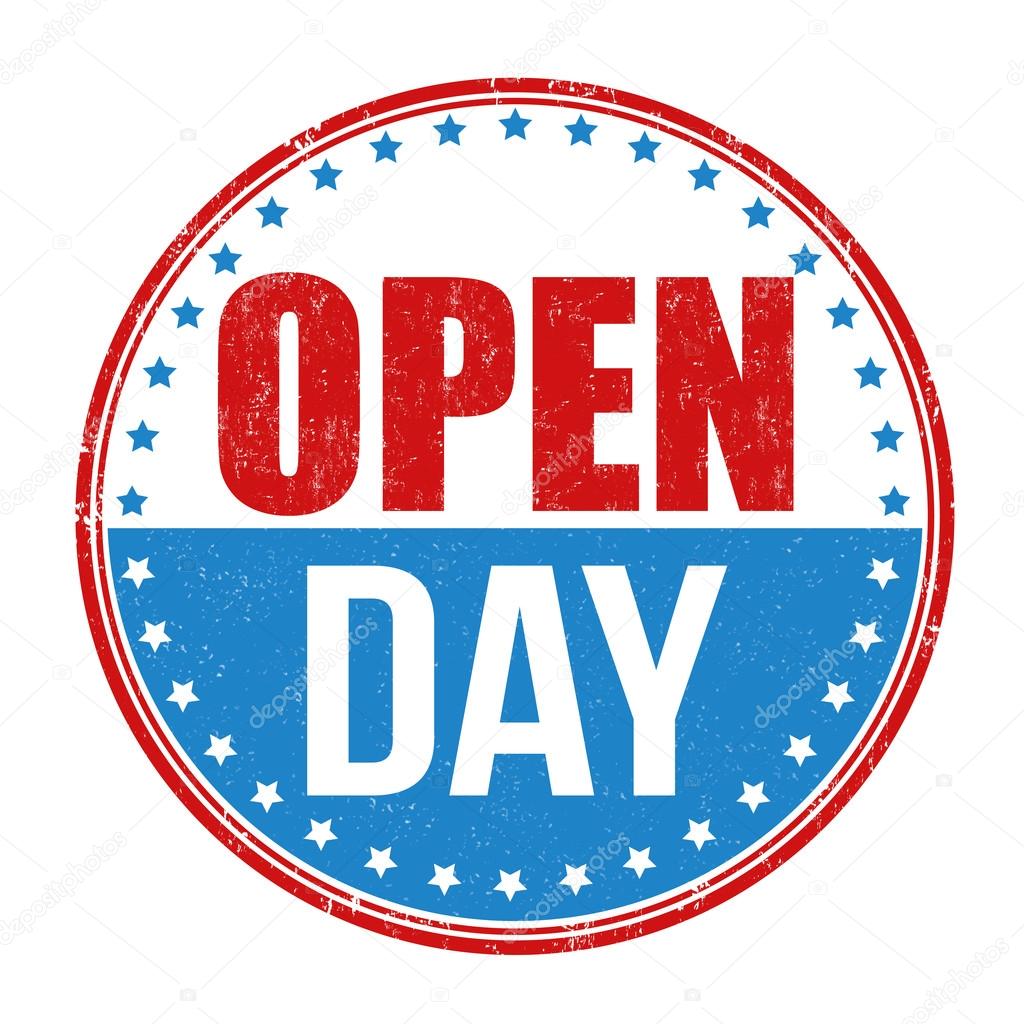 Open Day stamp Stock Vector Image by ©roxanabalint #77852808