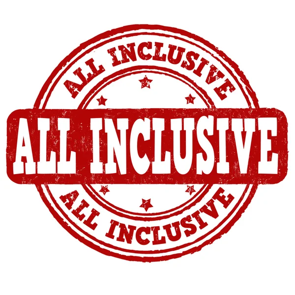 All inclusive stamp Stock Illustration by ©roxanabalint #78591982