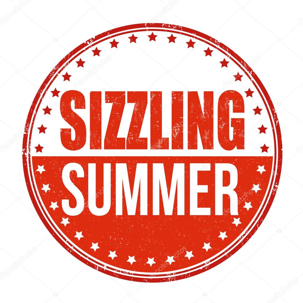 Sizzling summer stamp Stock Vector Image by ©roxanabalint #79010830