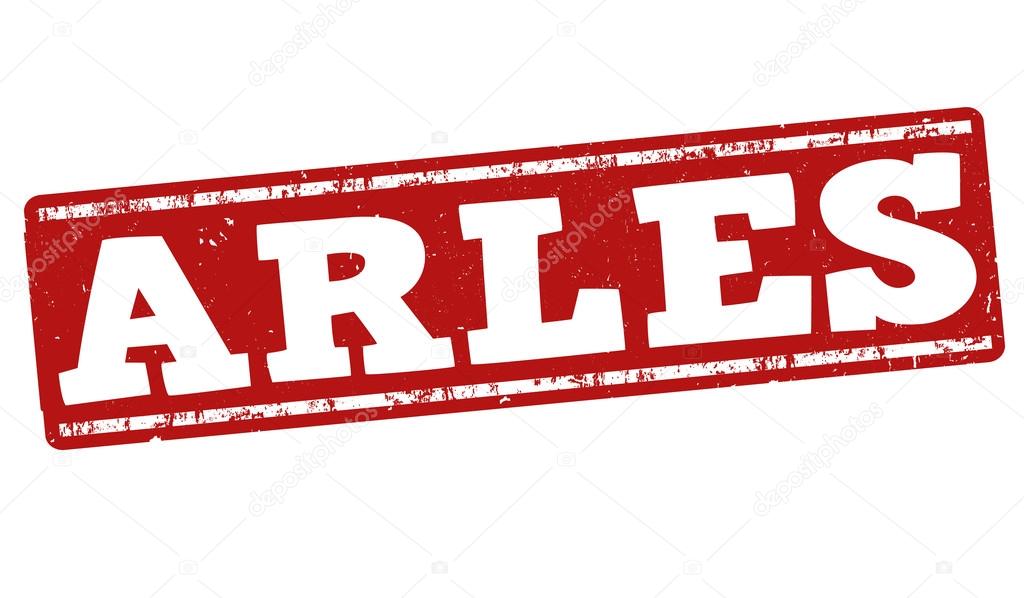 Arles stamp Stock Vector by ©roxanabalint 80561108