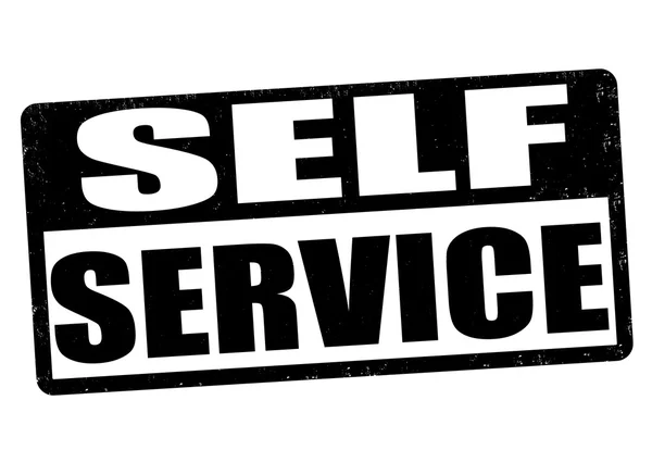 Self service sign icon. Maintenance symbol. — Stock Vector © Blankstock ...