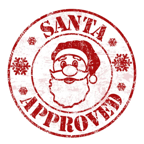 Santa Stamp Png