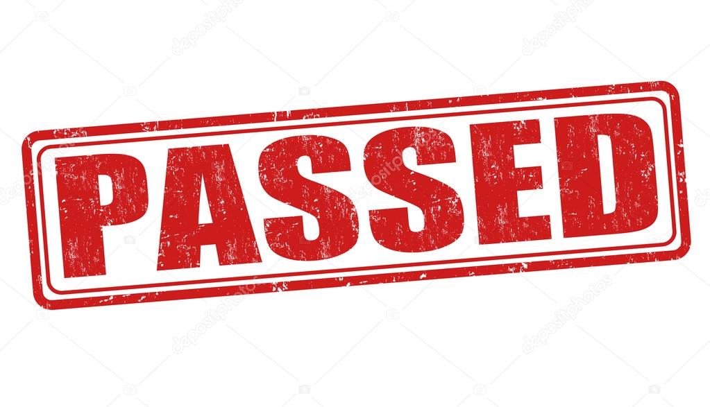 Passed stamp Stock Vector by ©roxanabalint 85563468