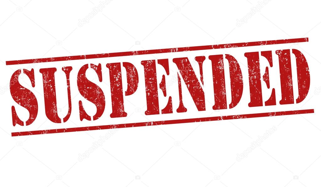 Suspended grunge stamp Stock Vector by ©roxanabalint 88712760