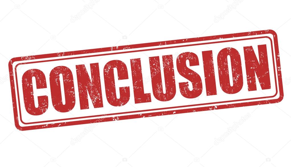 Conclusion grunge stamp — Stock Vector © roxanabalint #88712988 Conclusion grunge stamp — Stock Vector © roxanabalint #88712988