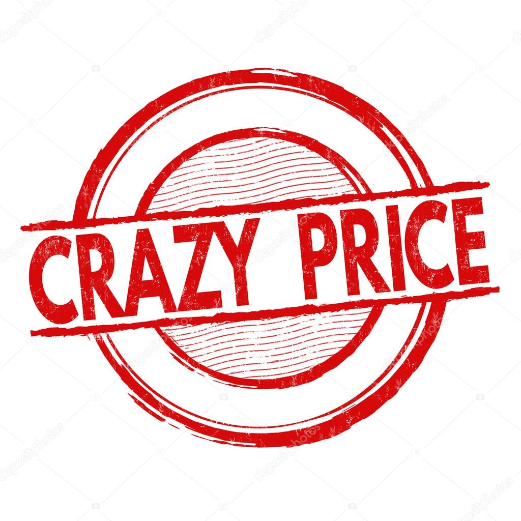 Crazy price stamp Stock Vector by ©roxanabalint 89003622