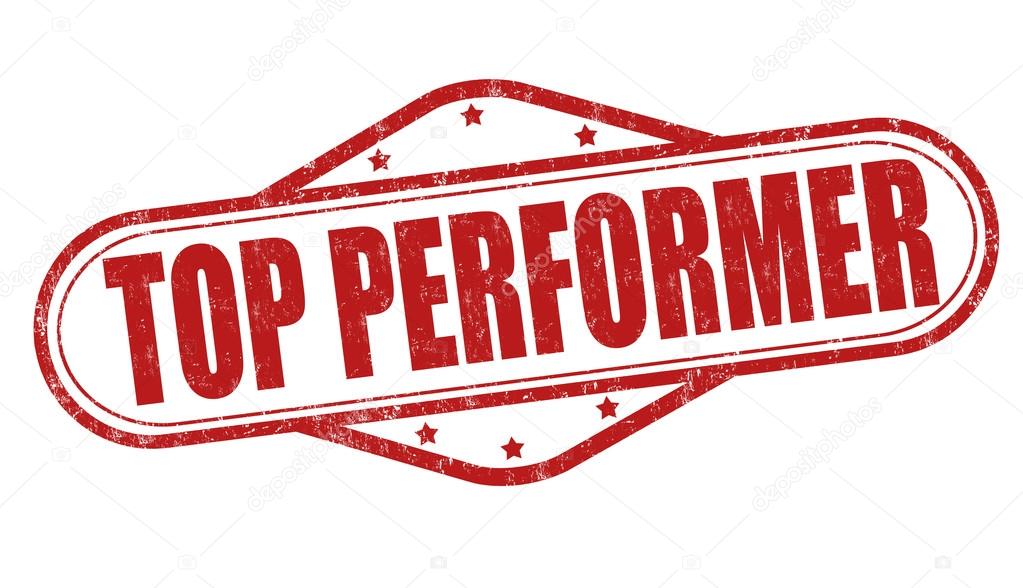 Top performer stamp Stock Vector by ©roxanabalint 90746604