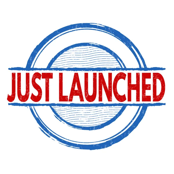 Just launched stamp Stock Vector by ©roxanabalint #91329792