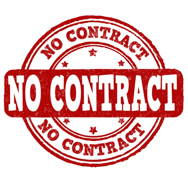 No contract stamp Stock Vector by ©roxanabalint 94476316
