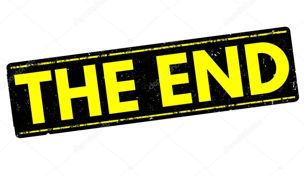 The end stamp Stock Vector by ©roxanabalint 95806922