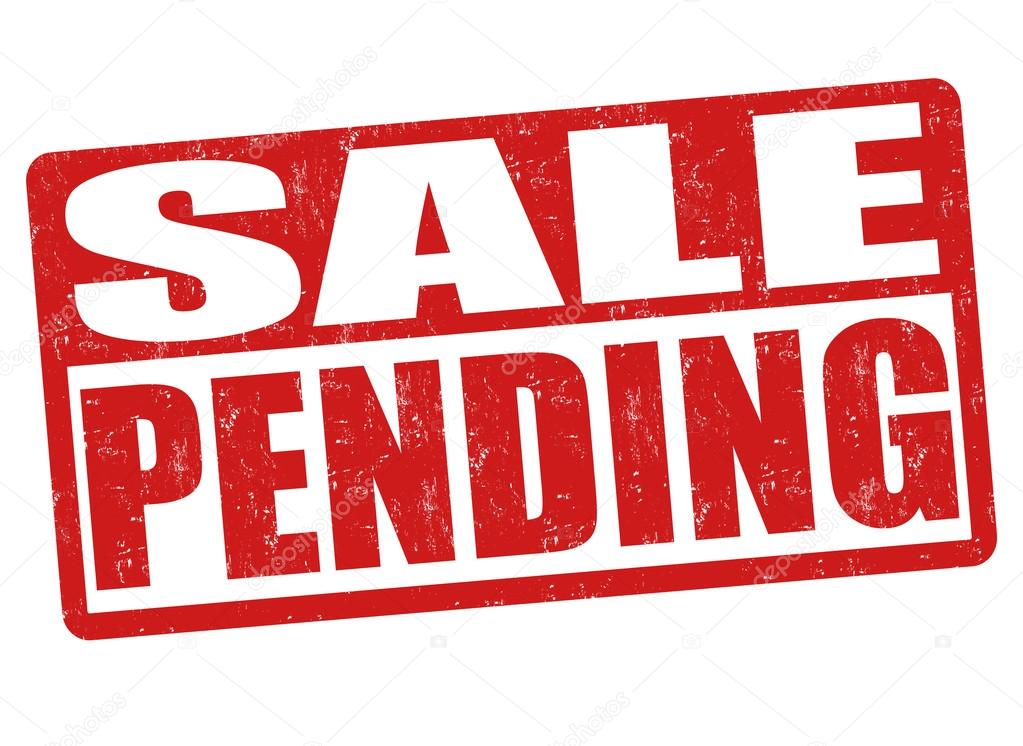 Sale pending stamp ⬇ Vector Image by © roxanabalint | Vector Stock 95844098