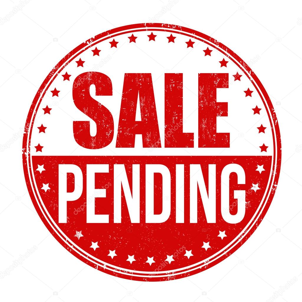 Sale pending stamp Stock Vector Image by ©roxanabalint #95844332