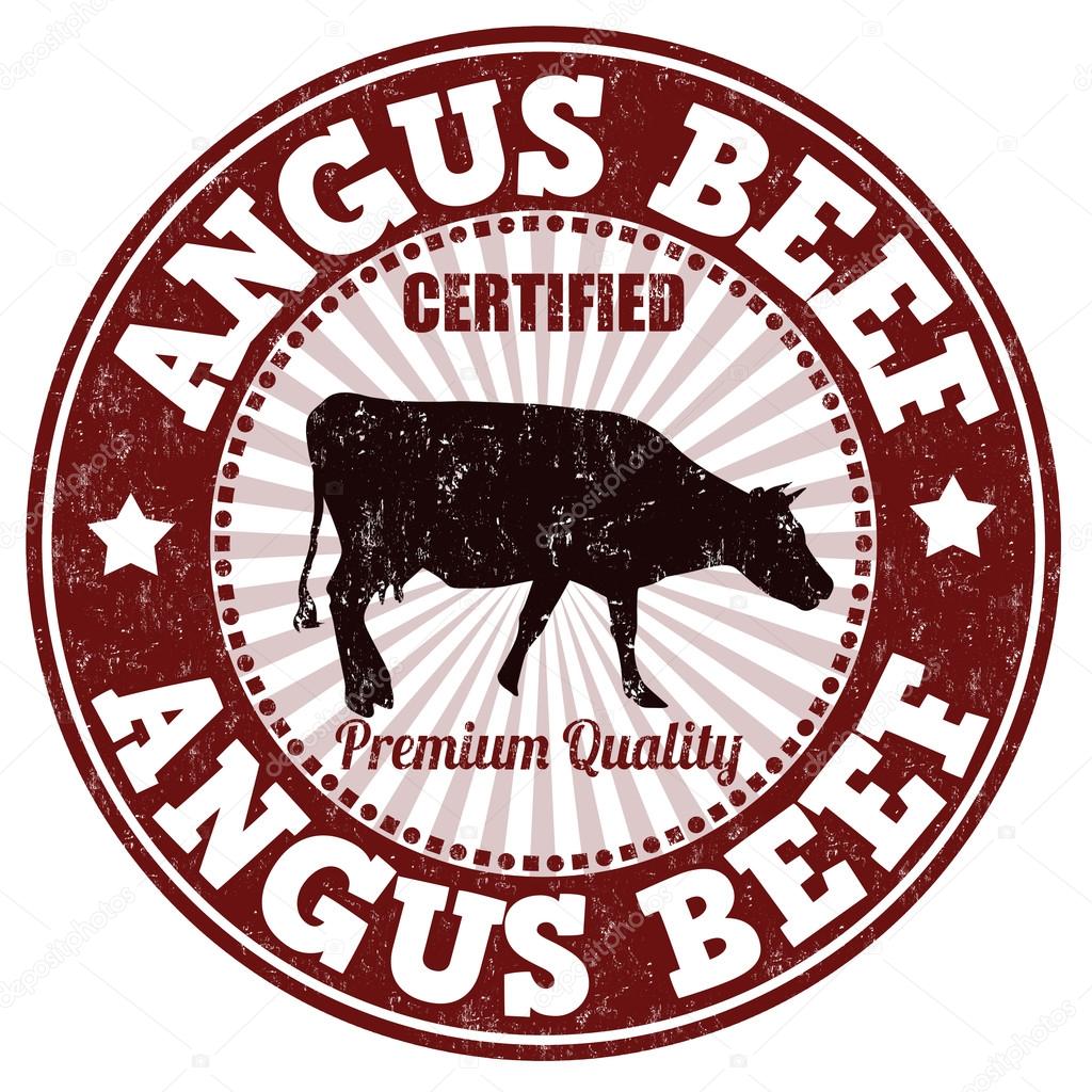 Sello de carne Angus Vector de stock por ©roxanabalint 97257244