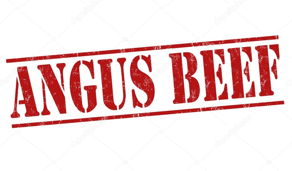 Angus beef stamp Stock Vector Image by ©roxanabalint #97257320