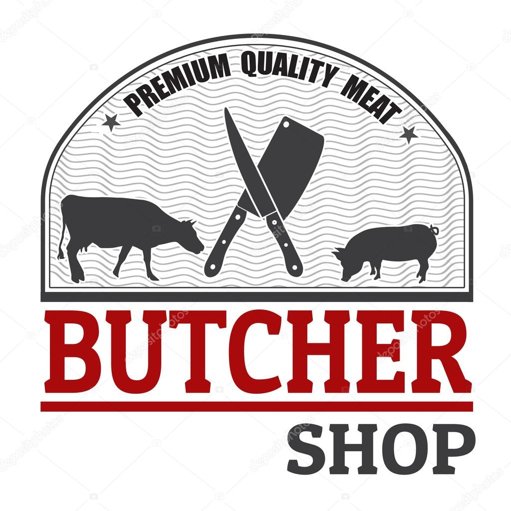 Butcher Shop Sign