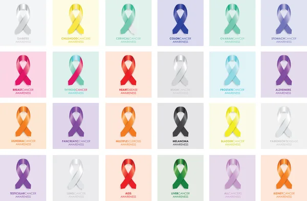 Awareness ribbons Vector Art Stock Images | Depositphotos