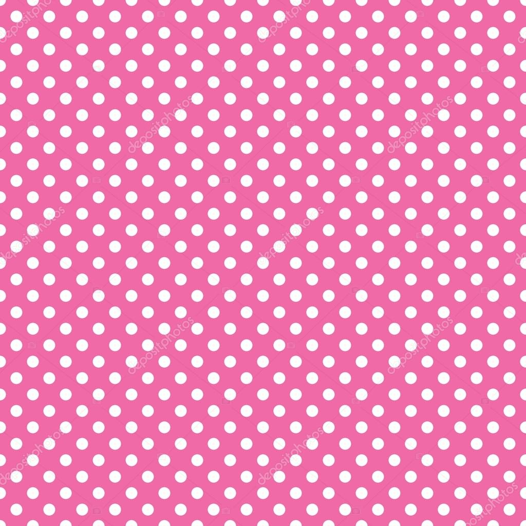 Sem emenda rosa polka dot fundo imagem vetorial de jameschipper© 67578127