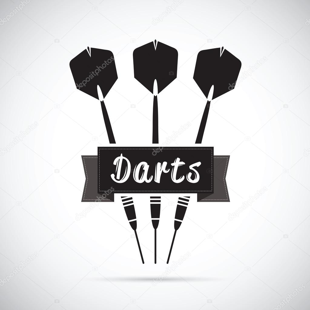 Darts background image Stock Vector by ©jameschipper 96807714