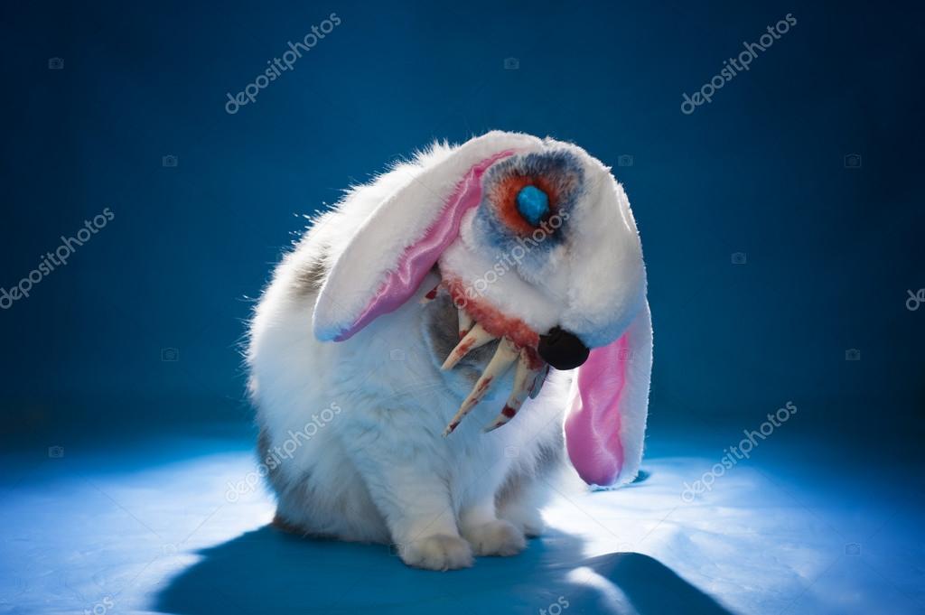 Evil White Rabbit Costume