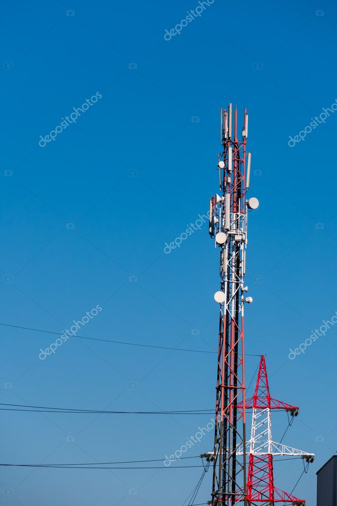 Pylon red and white Stock Photo by ©ginasanders 102640074