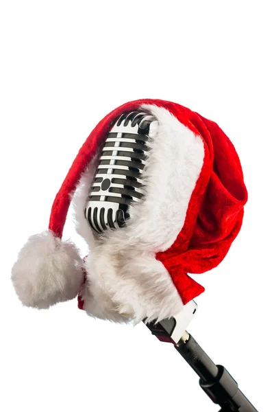 Microphone santa hat Stock Photos, Royalty Free Microphone santa hat ...
