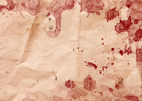 Blood Splash On Blank Old Paper Stock Photo by ©baavli 5217419