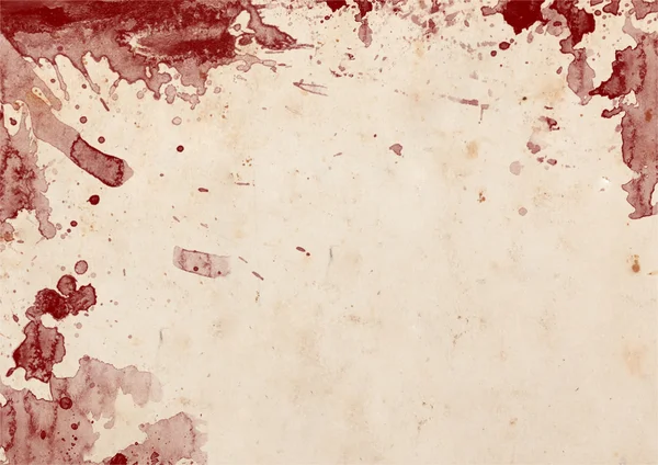 Faded vintage paper with red bloody stains Stock Photo by ©exshutter ...