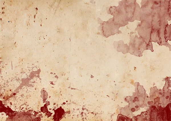 Faded vintage paper with red bloody stains Stock Photo by ©exshutter ...