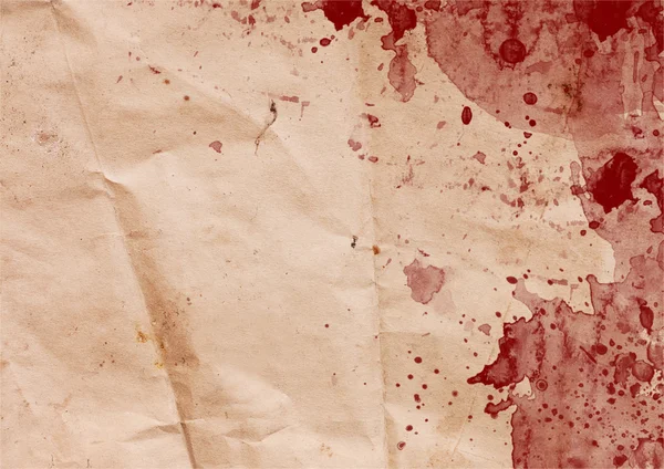 Blood Splash On Blank Old Paper Stock Photo by ©baavli 5217419