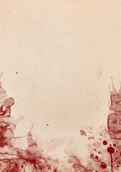 Old paper with messy blood stains Stock Photo by ©exshutter 102465016