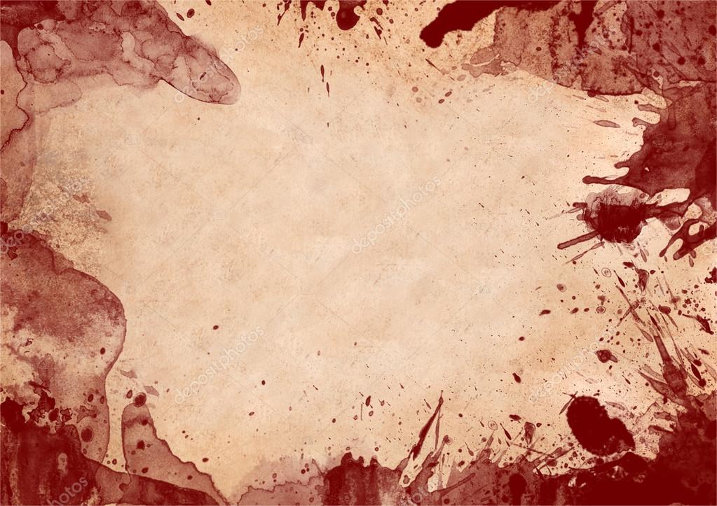 Bright Red Blood On Paper at Tamara Wickline blog