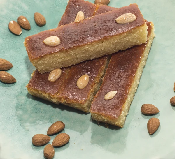 Basbousa Stock Photos, Royalty Free Basbousa Images | Depositphotos