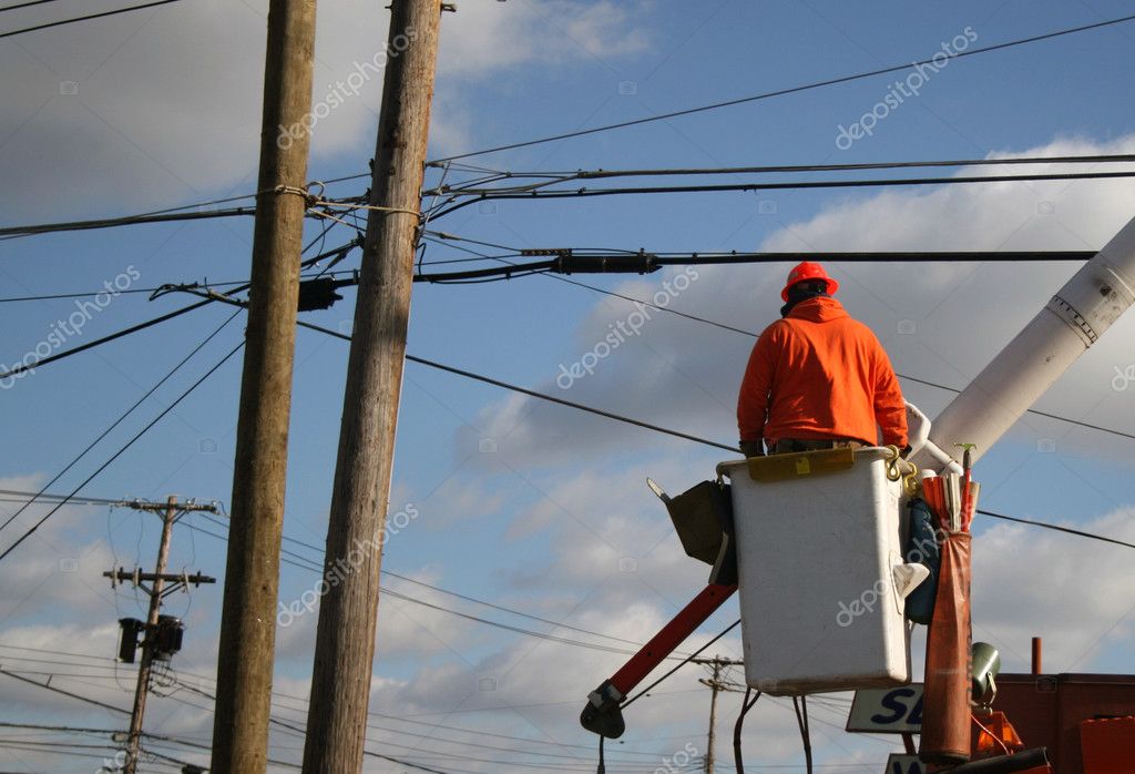 Lineman At Work