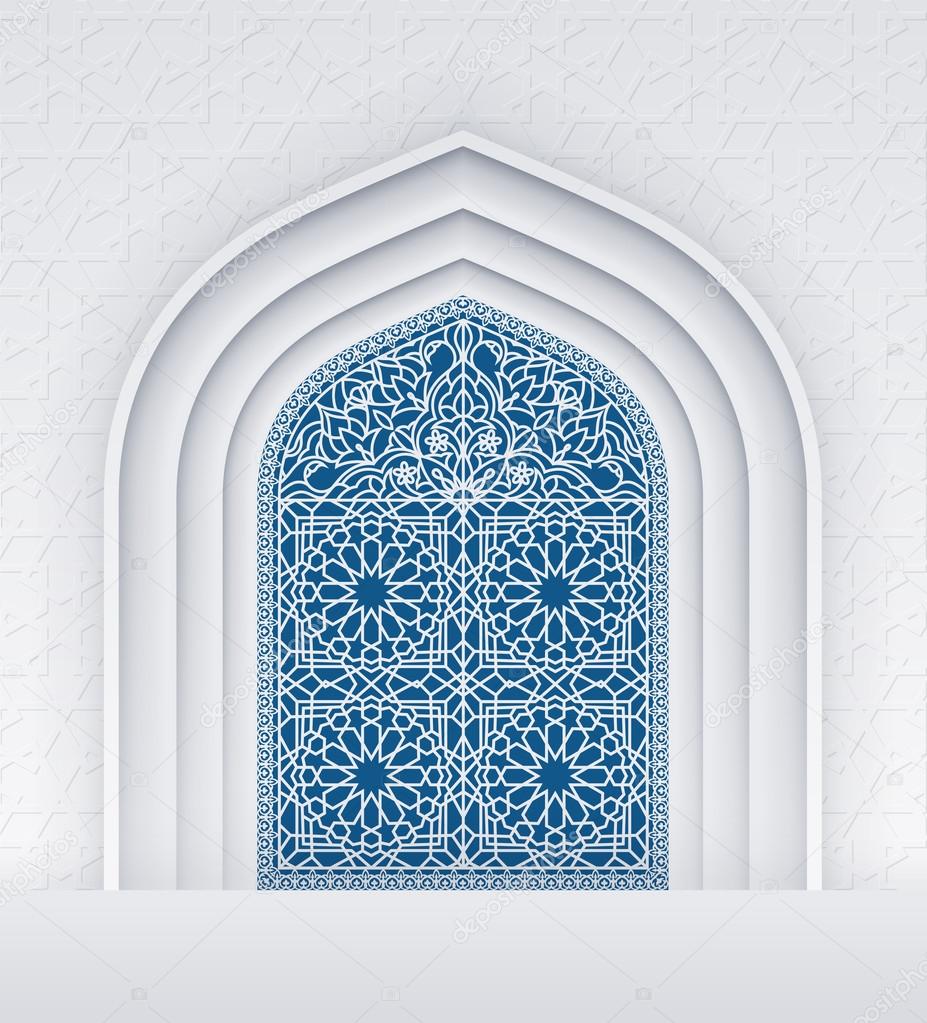 Doors of Mosque Stock Vector Image by ©djahan #108920960