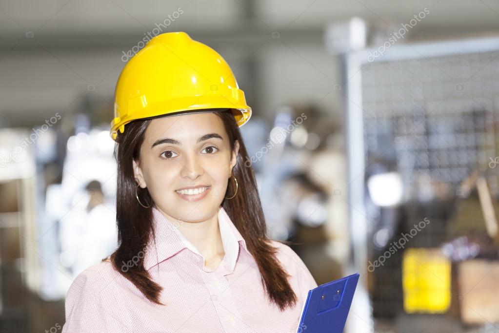 Female Mechanical Engineer