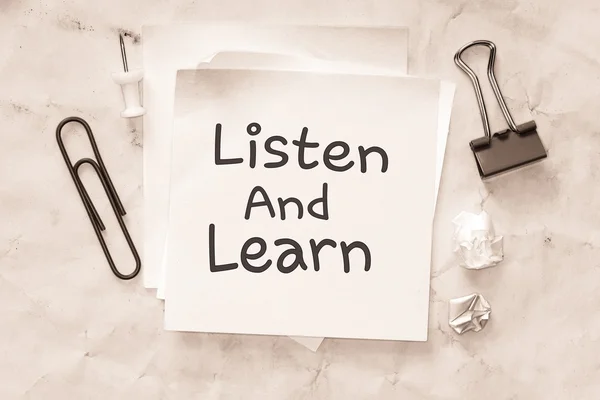 Learn by seeing and listening Stock Photos, Royalty Free Learn by ...