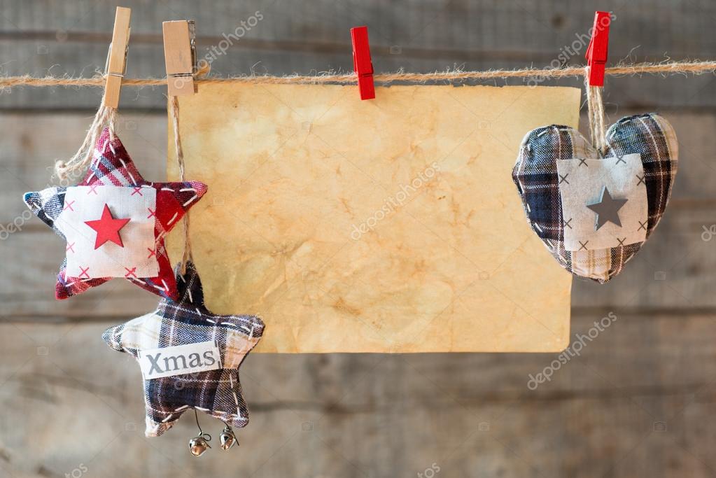 Paper attach to rope Stock Photo by ©roobcio 53977099