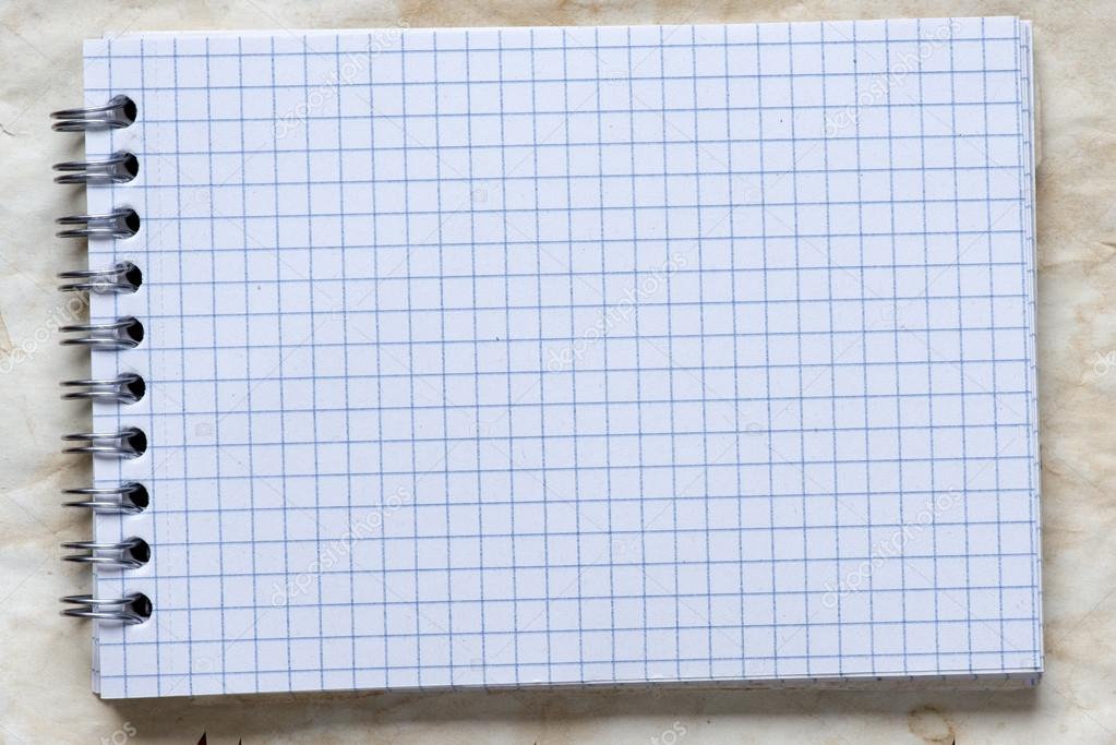 Open notepad with spiral Stock Photo by ©roobcio 55750125